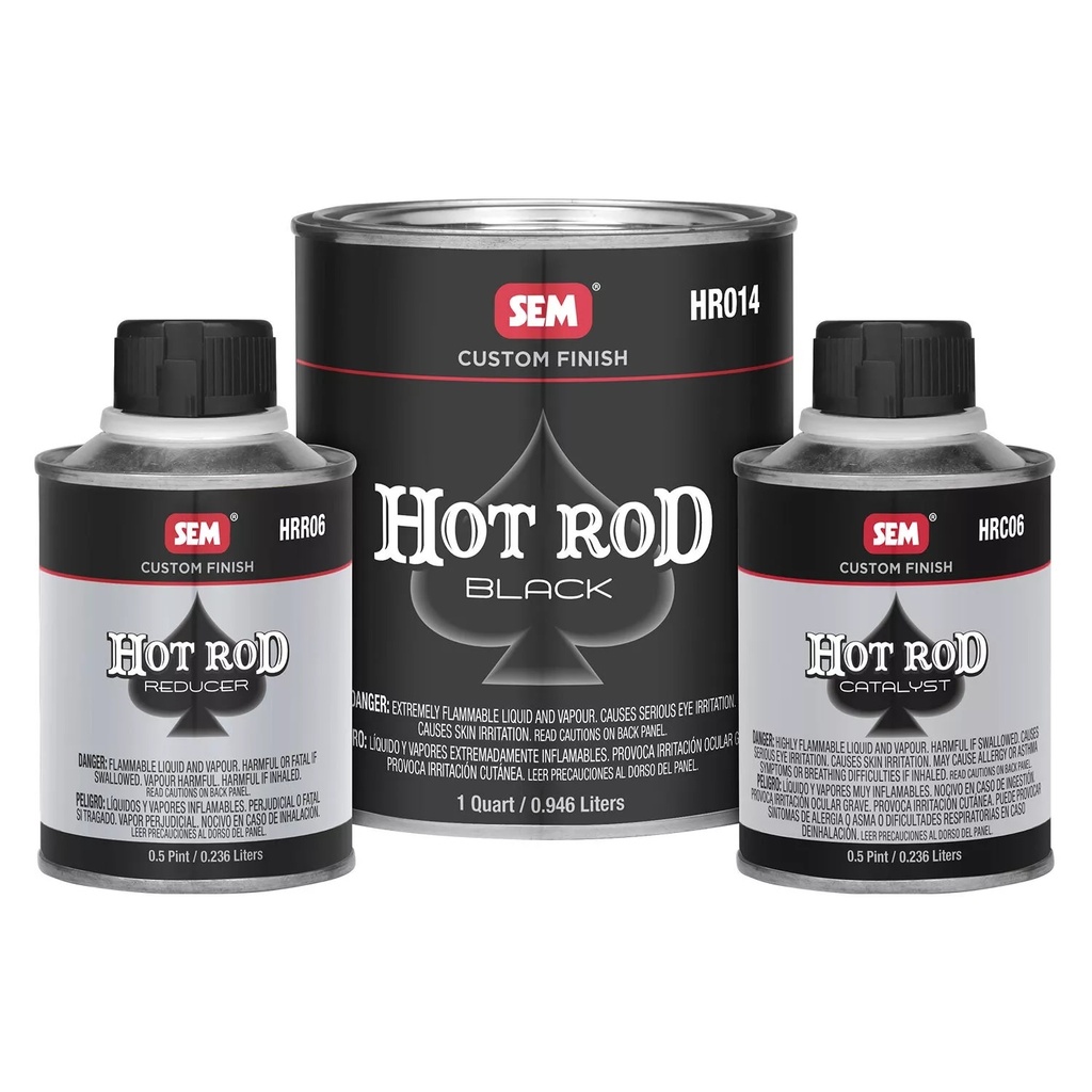 SEM COLOR HOT ROD BLACK 1,4L SARJA - HR010 | Nettivari.fi